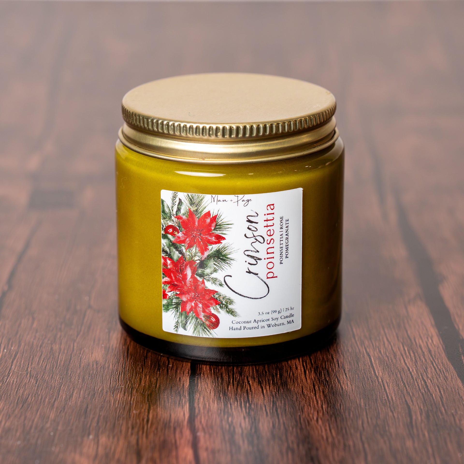 Crimson Poinsettia – Main + Page